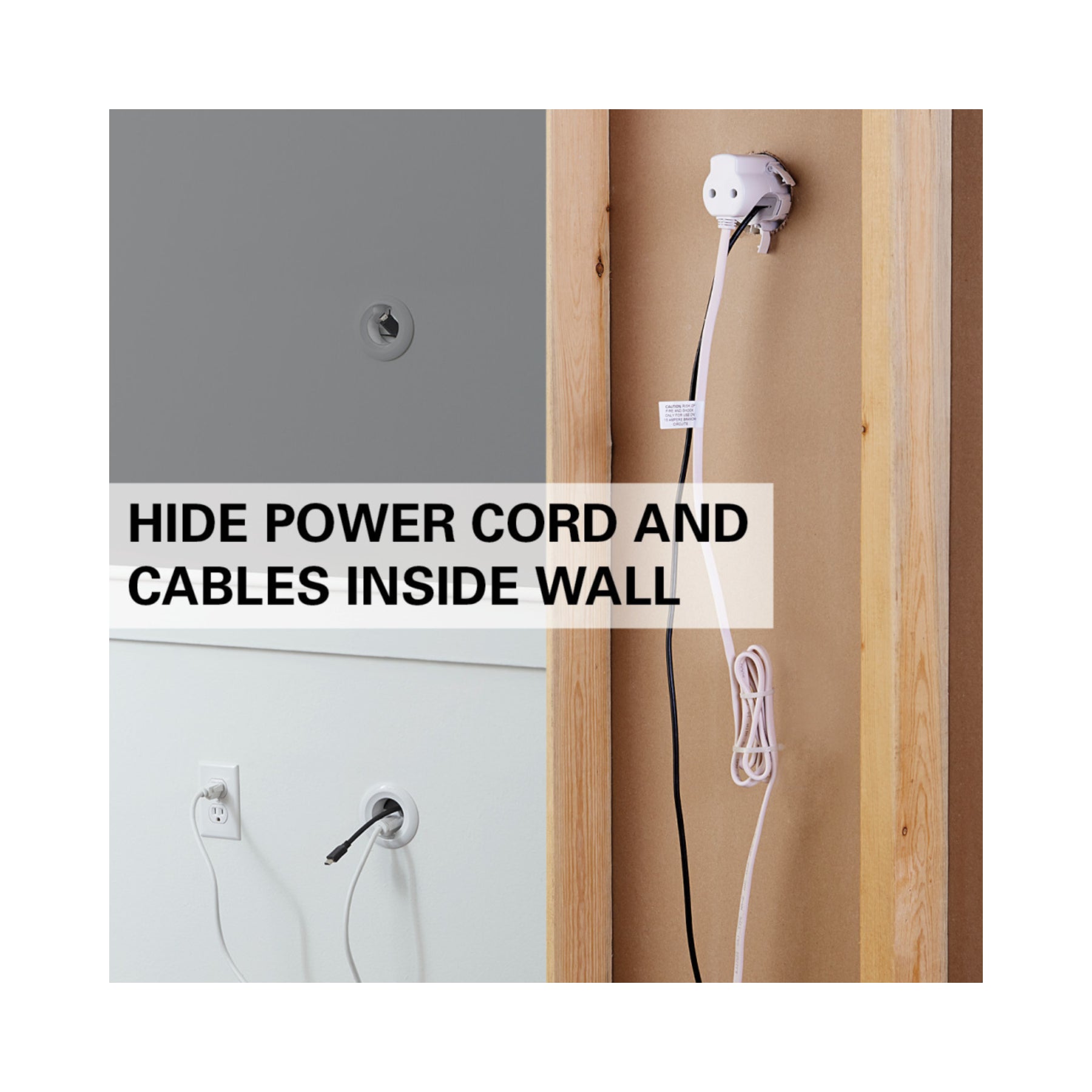 Sanus In-Wall Power & Cable Management Kit | ListenUp