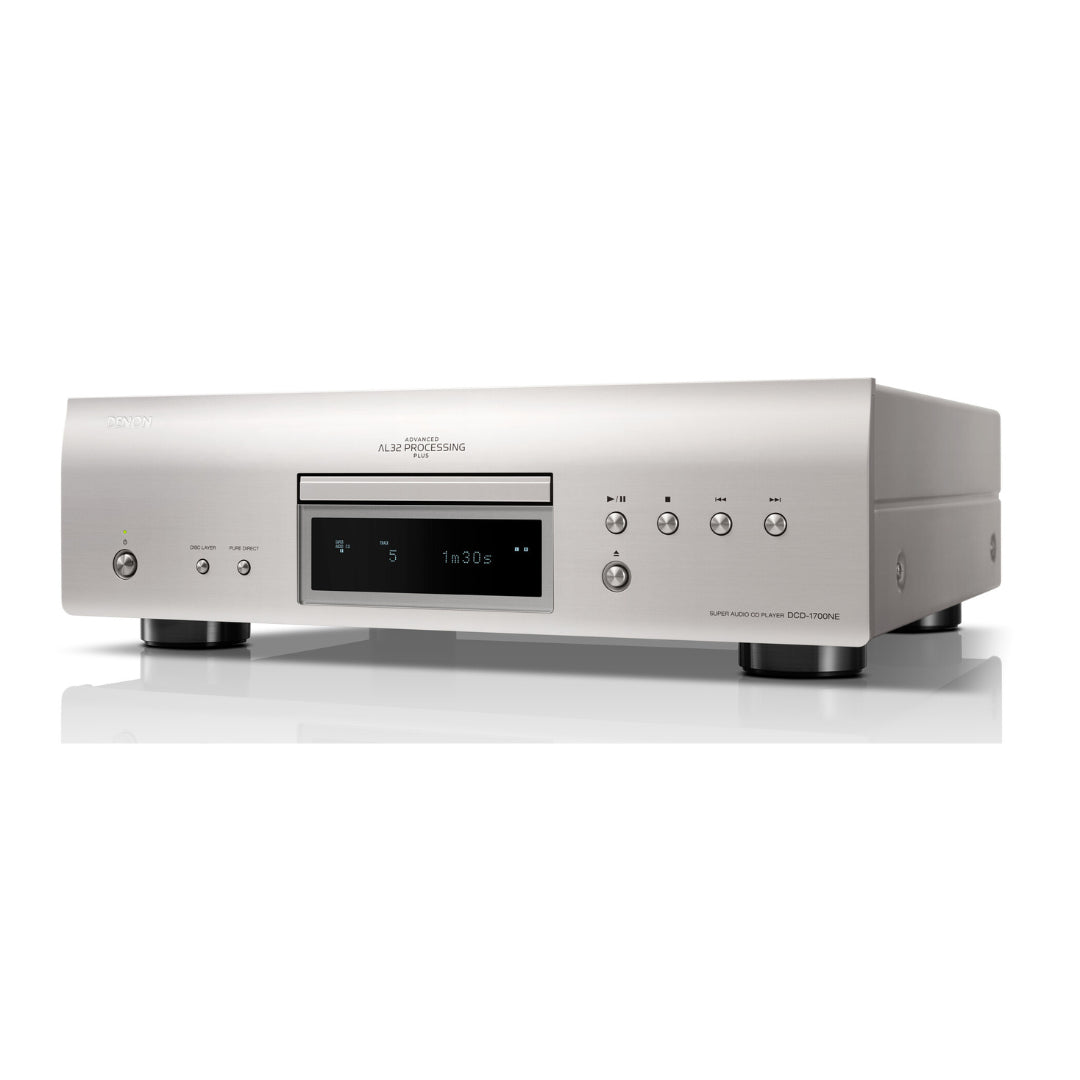 Denon DCD-1700NE CD/SACD Player with Advanced AL32 Processing Plus ...