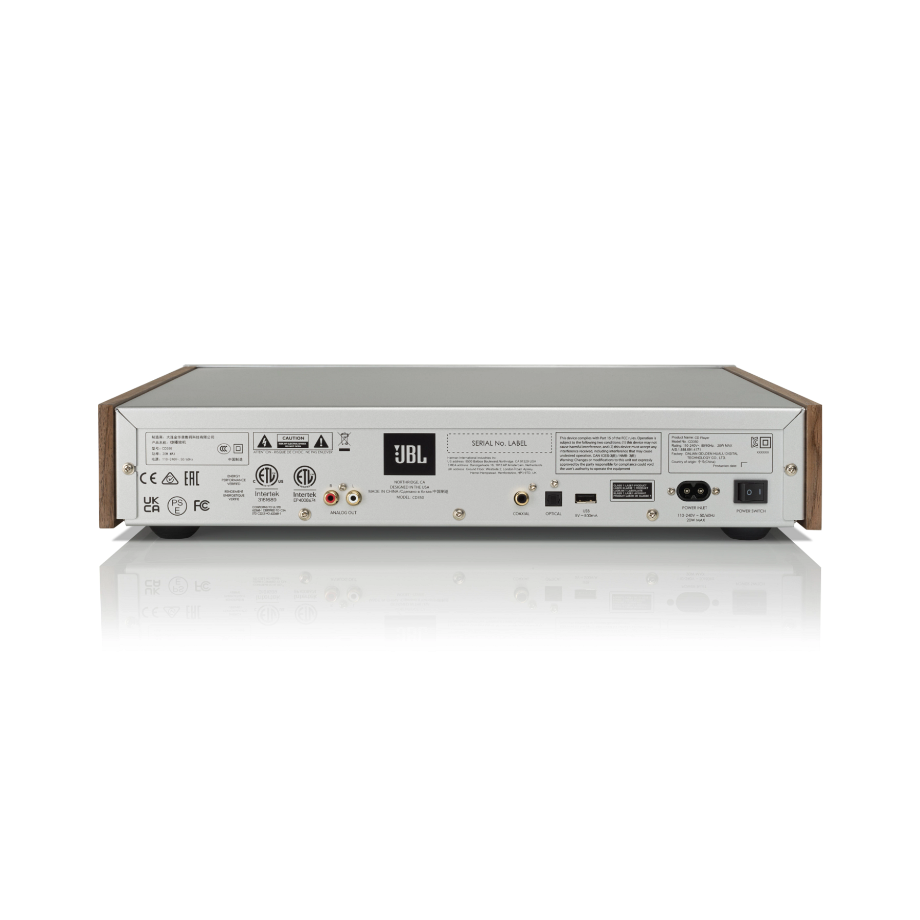 JBL CD350 Classic CD Player - Clearance / Open Box | ListenUp
