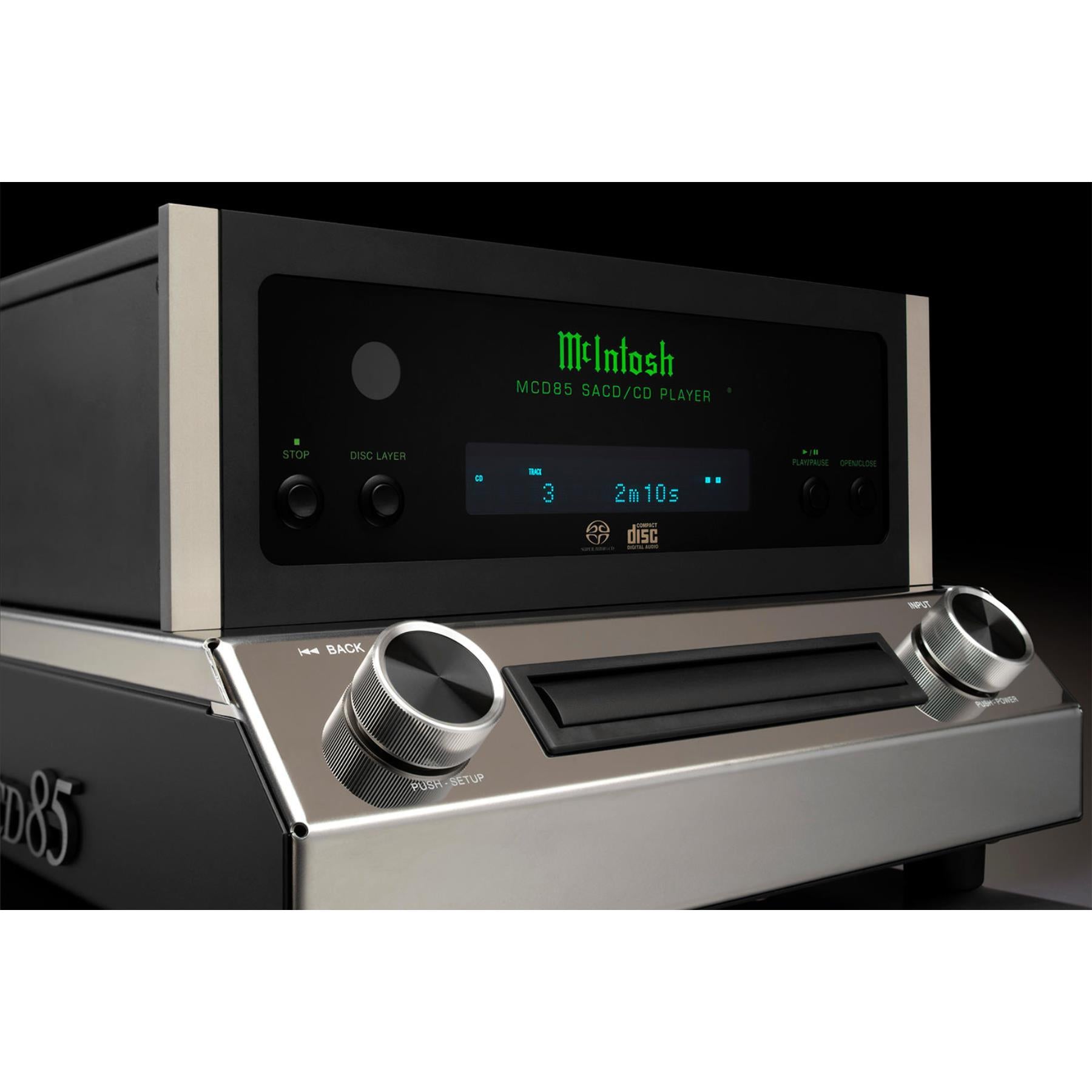 McIntosh MCD85 2-Channel SACD/CD Player | ListenUp