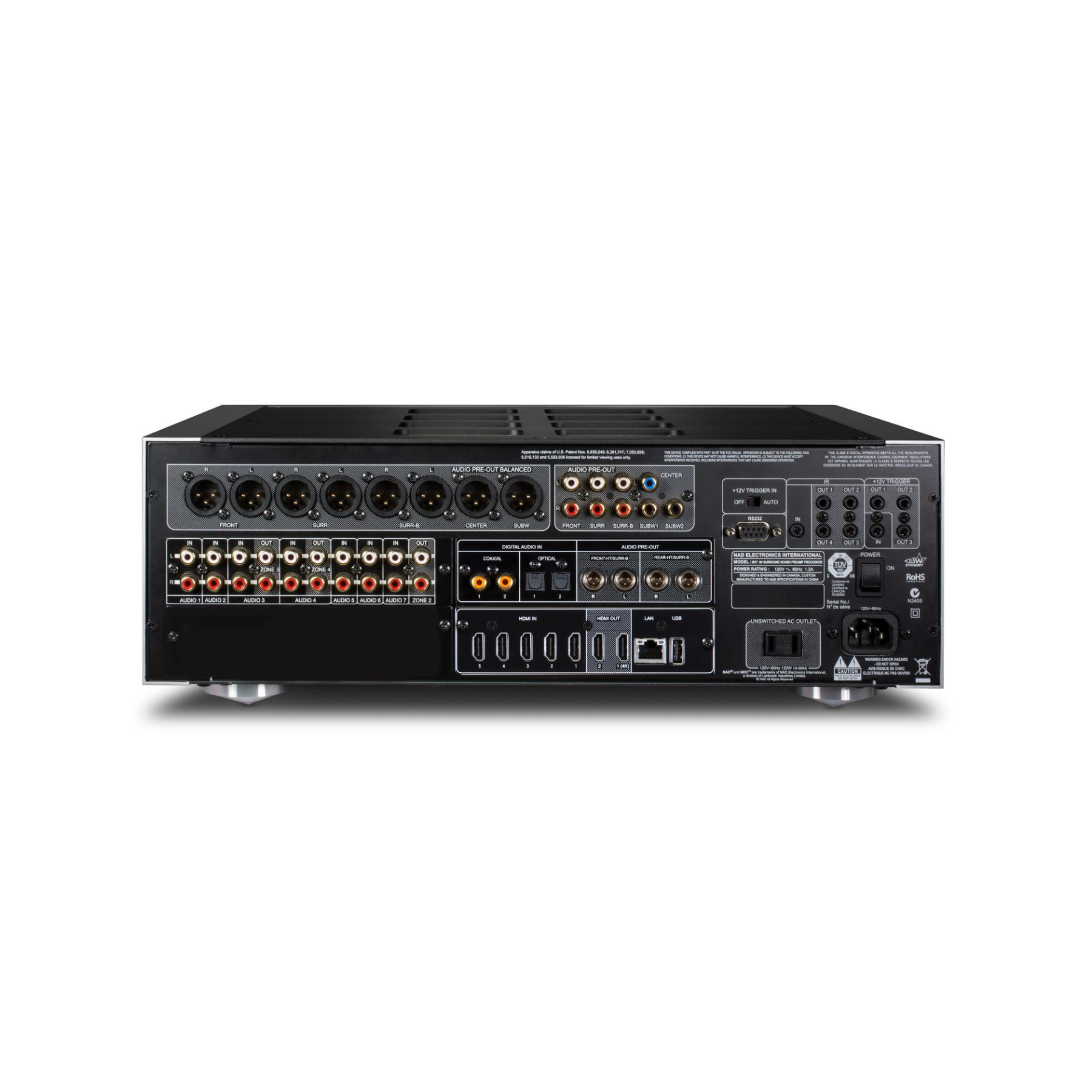 NAD Masters Surround Sound Preamp M17 V2i | ListenUp