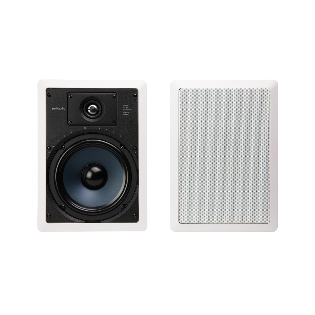 Polk RC85i Premium In-Wall Speakers with 8" Driver (Pair) | ListenUp