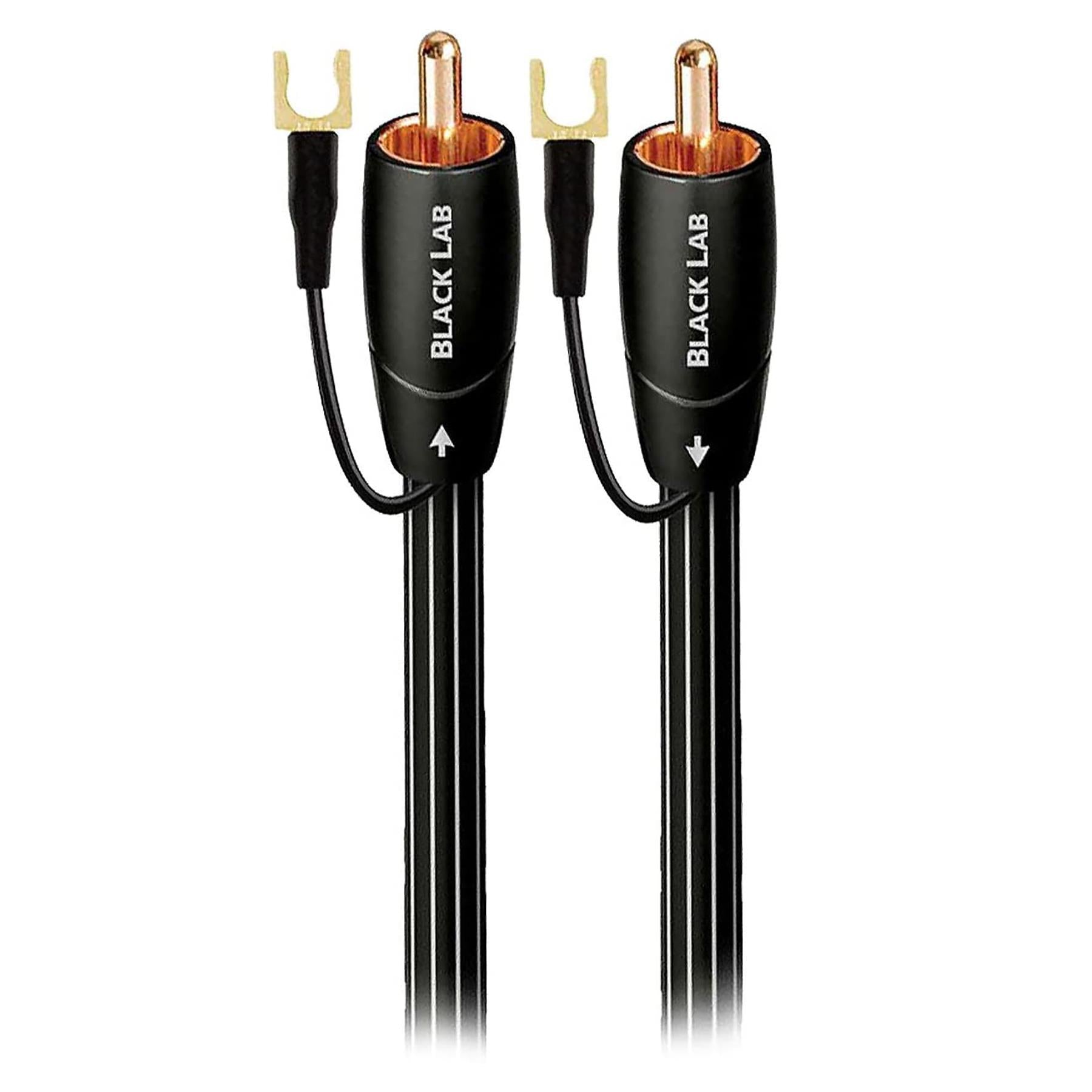 AudioQuest Black Lab RCA Male to RCA Male Subwoofer Cable | ListenUp